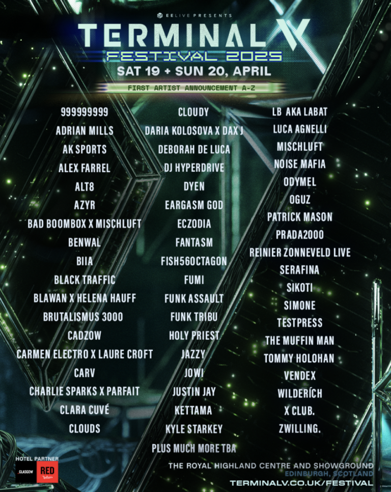 Terminal V annonce le lineup de sa 11éme édition, du 19 au 20 avril ...